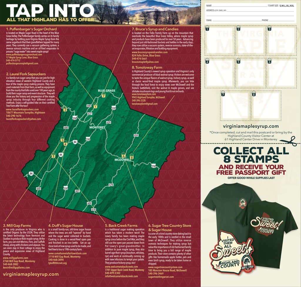 The Virginia Maple Syrup Trail Opens in Highland County - Allegheny ...